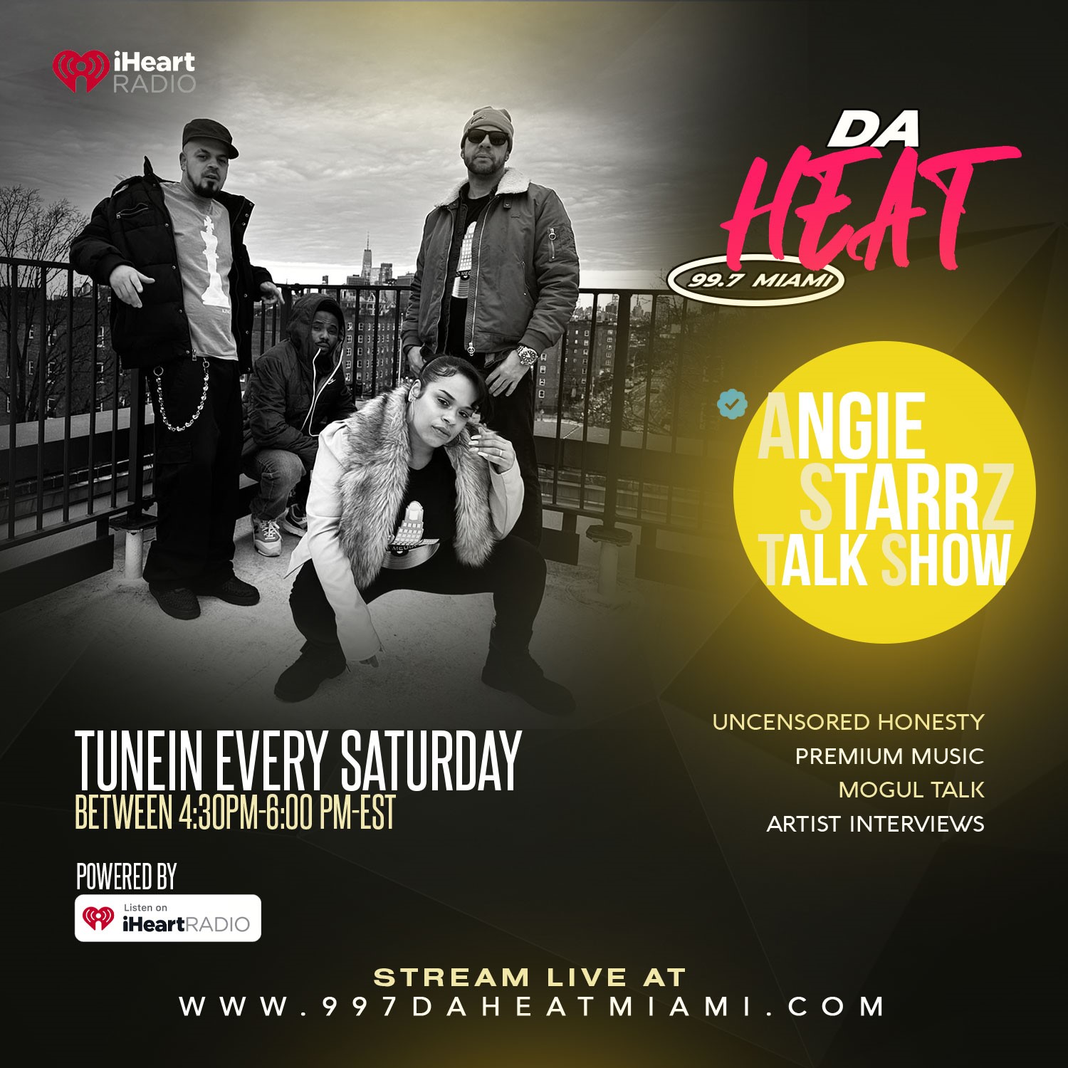 ANGIE STARRZ TALK SHOW | RADIOPUSHERS